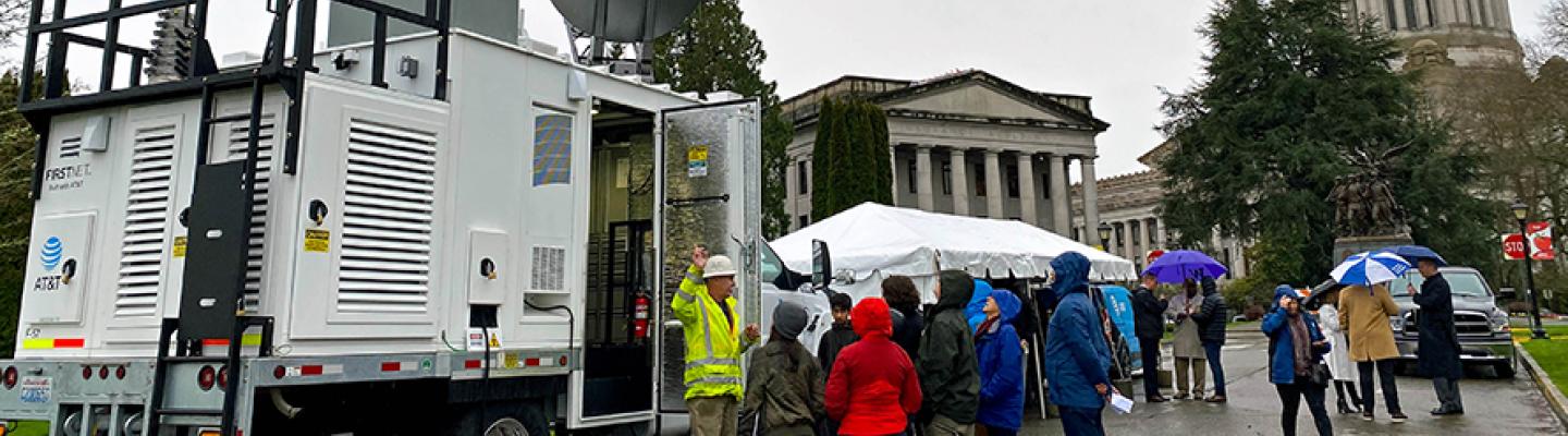 FirstNet Deployables Showcased at Washington State Capitol | First ...